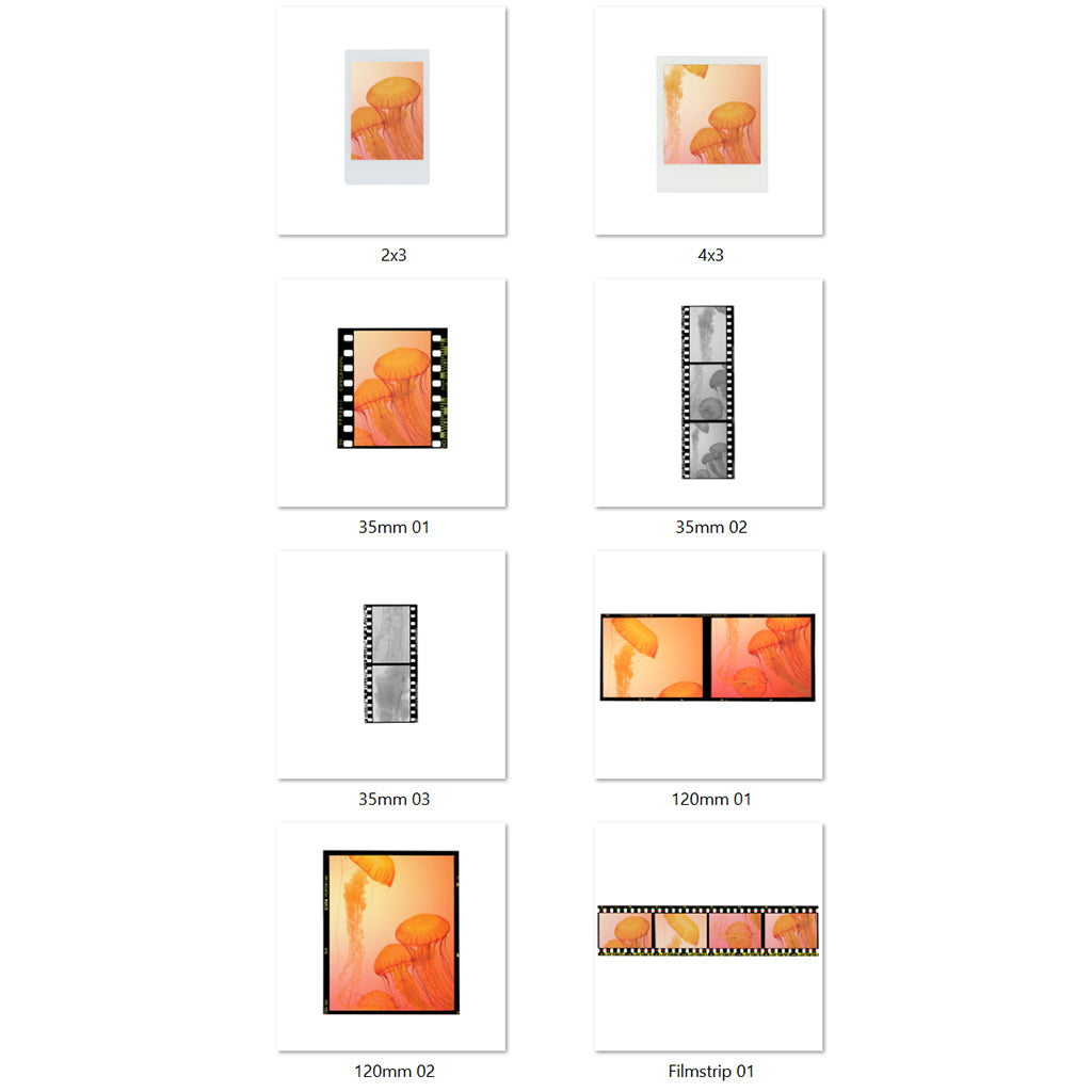 +Cine Film Frame - CINEGRADING